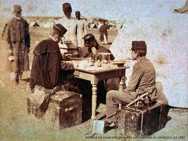 Uniformes de la Campaña del Desierto.